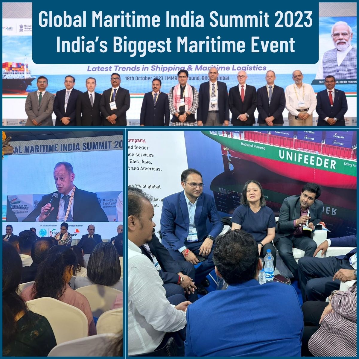 Unifeeder at Global Maritime India Summit 2023 | Unifeeder