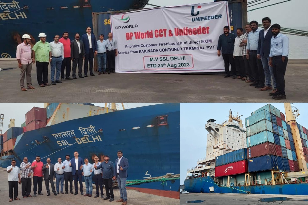 Unifeeder launches shipment from Kakinada Port, India. | Unifeeder
